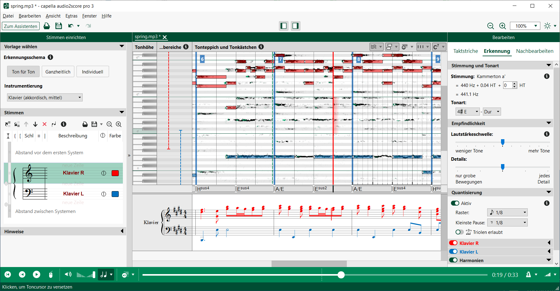 capella audio2score pro - Musik hören, Noten sehen - capella-software AG